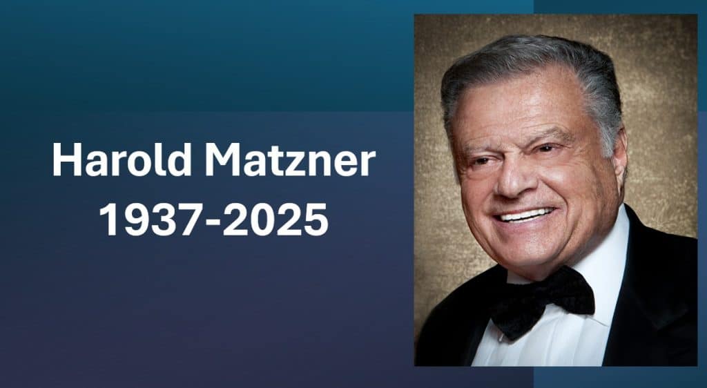 Harold Matzner, Coachella Valley philanthropist, film festival chair ...