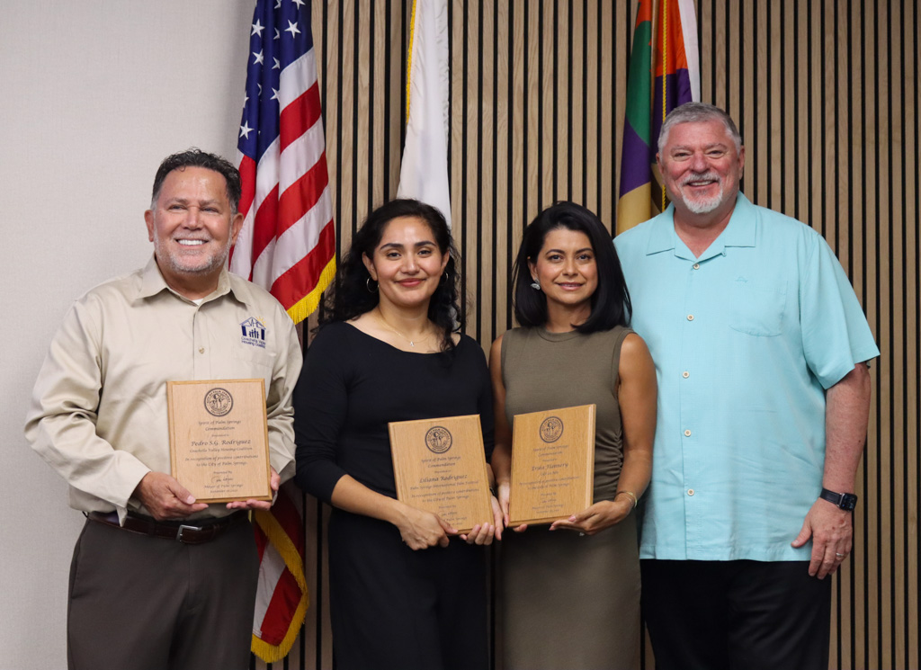 Mayor honors local leaders with Spirit of Palm Springs Awards ⋆ The ...